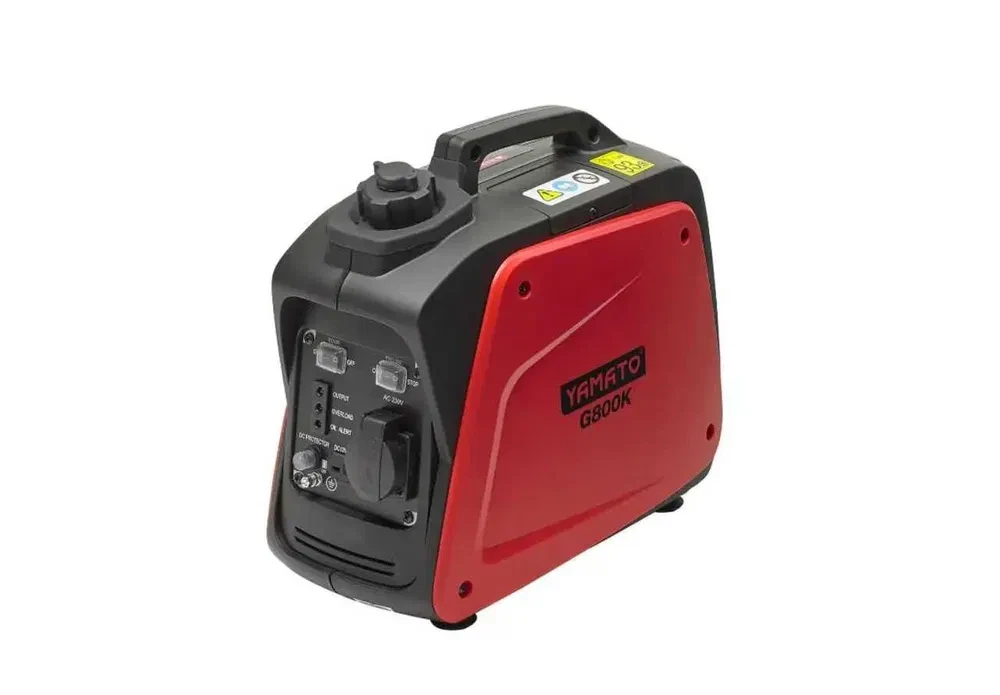 Безшумний бензиновий інверторний генератор 0,8 кВт 4-тактний двигун ...