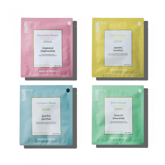 RARE Paris Box Of 4 Face Mask Набор Из Четырех Масок для Лица в ...