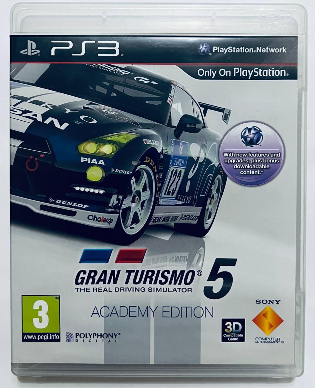 Gran Turismo 5: Academy Edition, Б/У, Русские Субтитры - Диск для ...