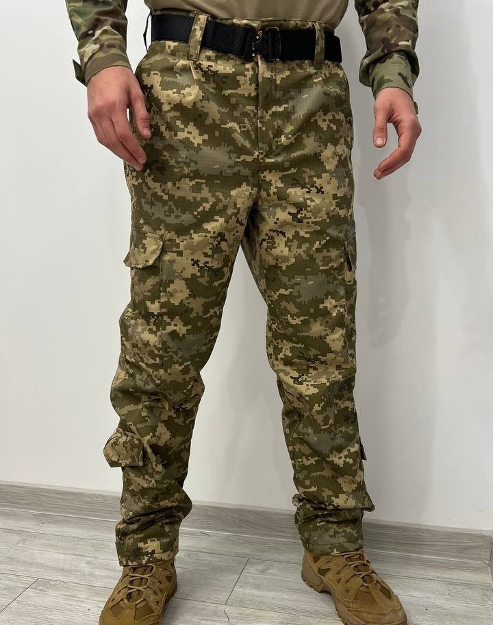 Тактические Теплые Штаны на Флисе (Пиксель) 48 — Купить Недорого на ...