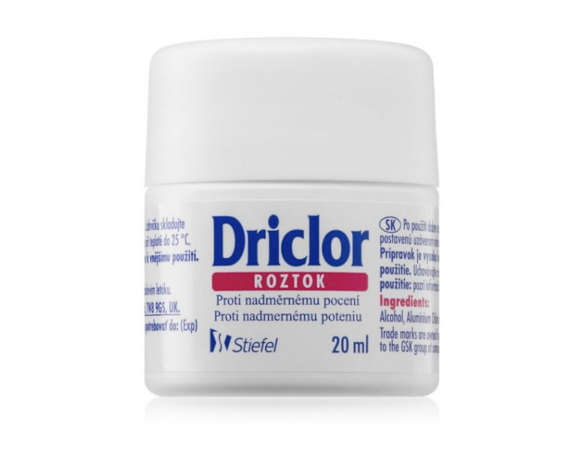Driclor Solution кульковий антиперспірант проти надмірного ...