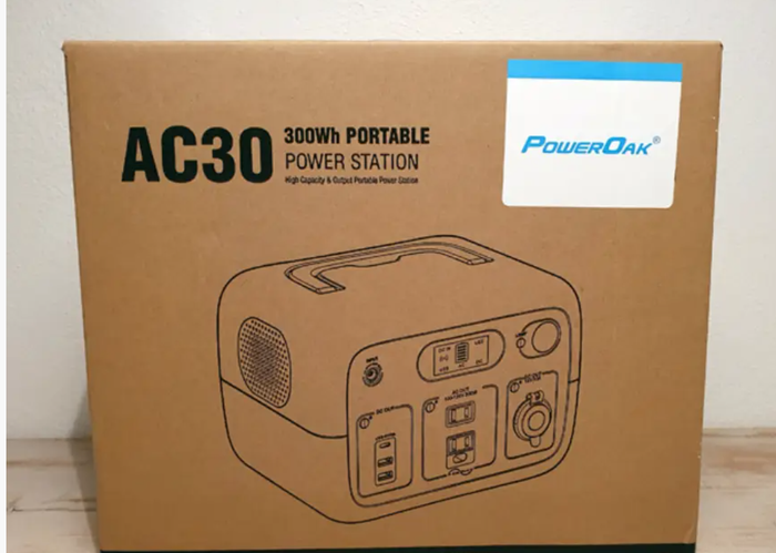 Портативна зарядна електростанція Powerbank PowerOak AC30 BLUETI, 300 ...