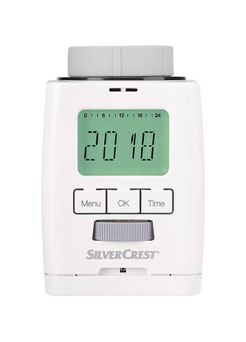 Радиаторный термостат (для батареи) белый SilverCrest, цена 750 грн ...