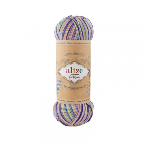 Носочная Пряжа (нитки) Alize Супервош Артисан (Superwash Artisan) Цвет ...