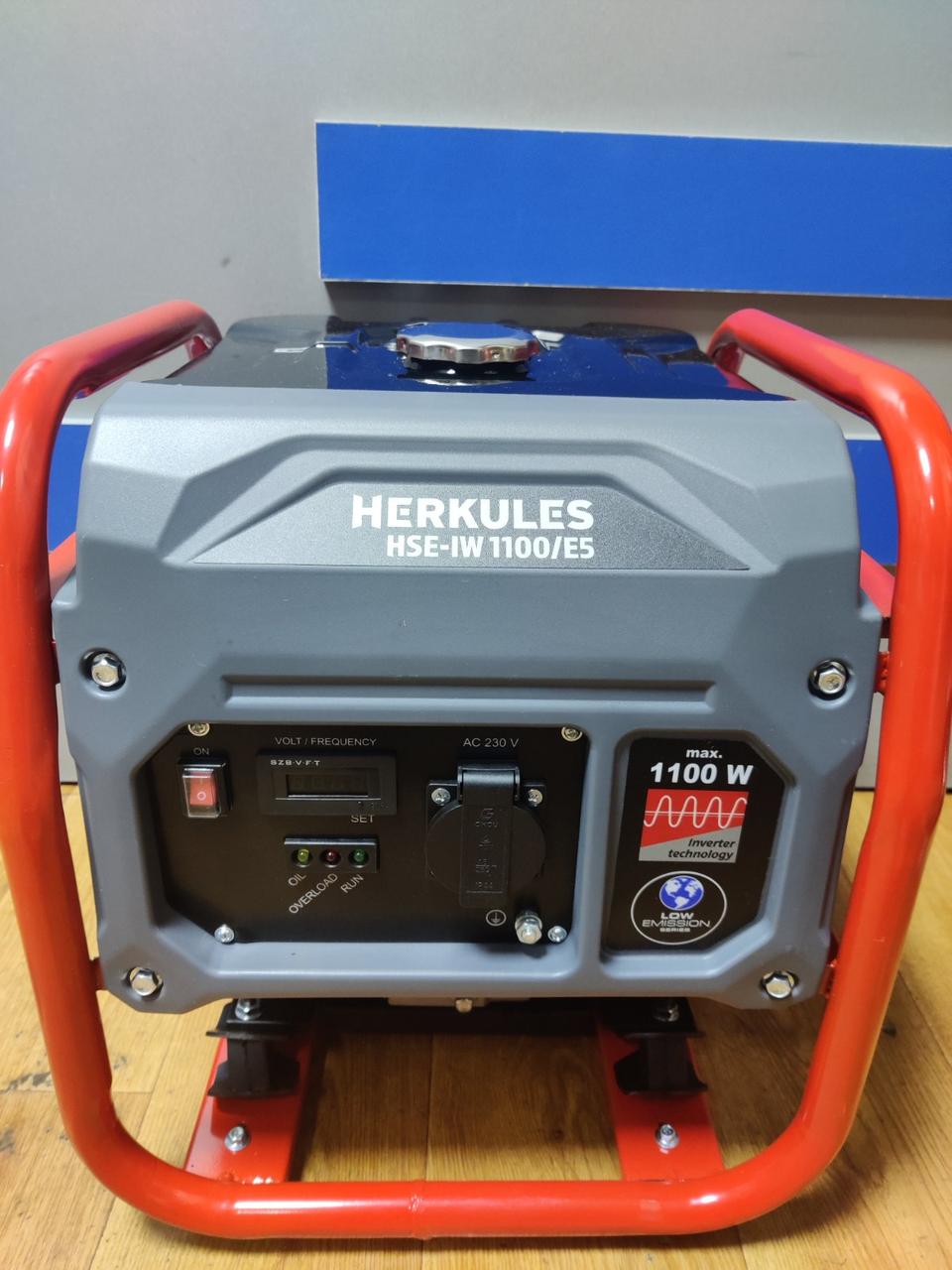 Інверторный Генератор Herkules HSE-IW 1100/E5 1,1 КВт / 1,4 КВт 220 В ...