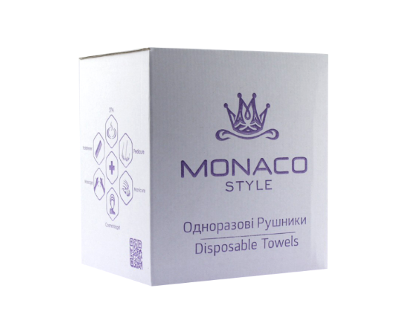 Полотенца Спанлейс MONACO (40х70см) Гладкие, 50 Шт. — Купить Недорого ...