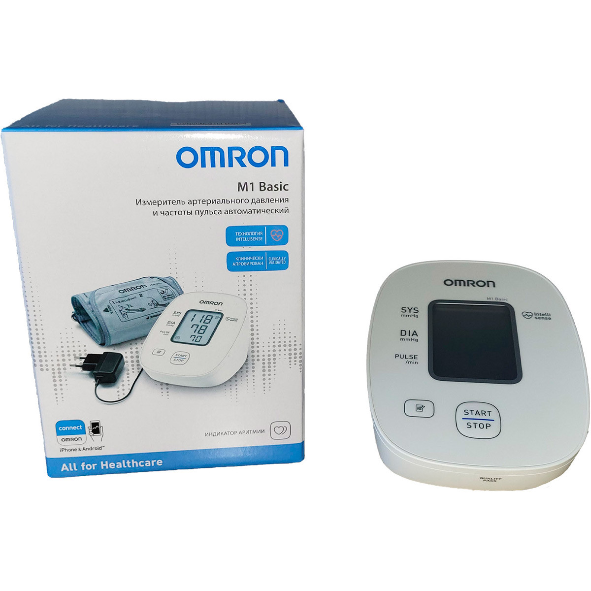Купити Тонометр OMRON M1 Basic з адаптером (HEM-7121J-ARU), ціна 1468 ...