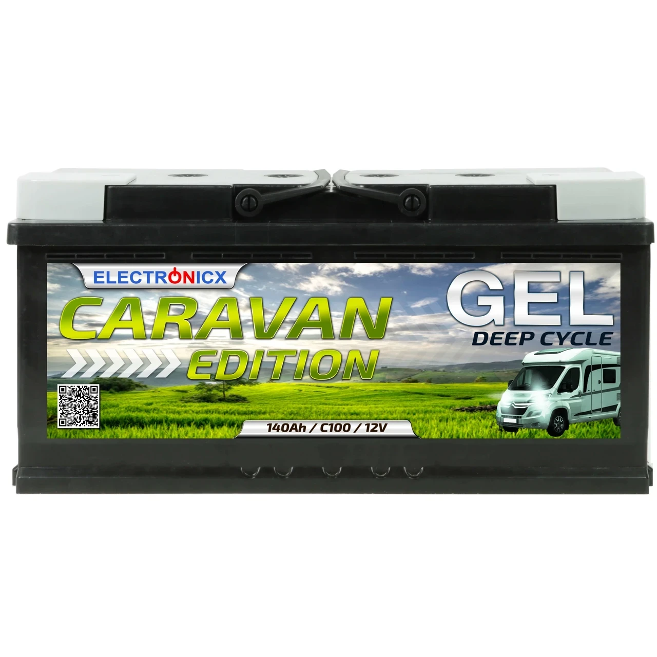 Гелевый аккумулятор Electronicx Caravan Edition 140 ah 12v, цена 23700 ...