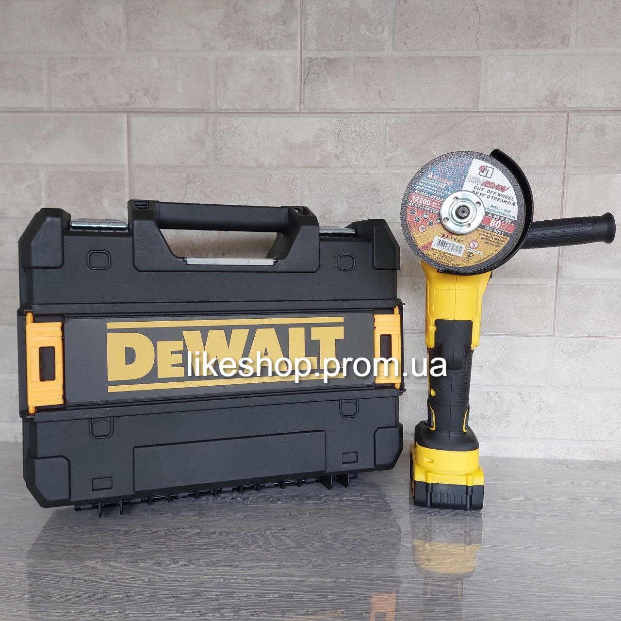 Акумуляторна болгарка Dewalt DCG405 ( 36V, 5 AH) (безщіткова). Кутова ...