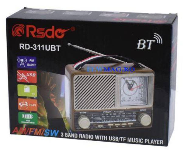 Радиоприемник Rcdq RD-311UBT, цена 898 грн — Prom.ua (ID#1725065402)