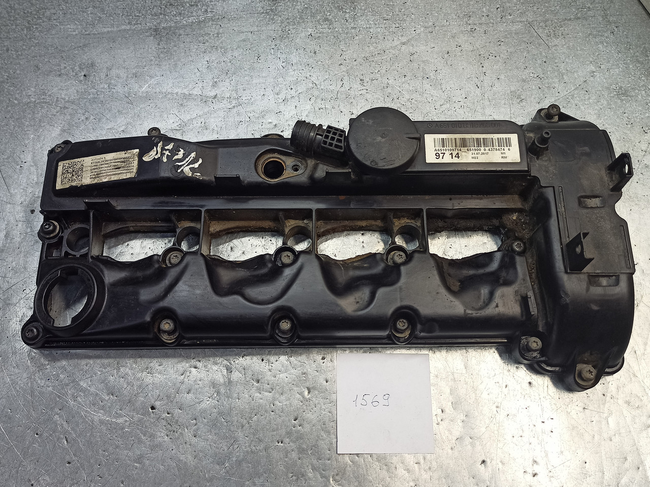 Купити Клапанна кришка 2.2 CDI ГБЦ A6510108918 Мерседес MERCEDES Viano ...