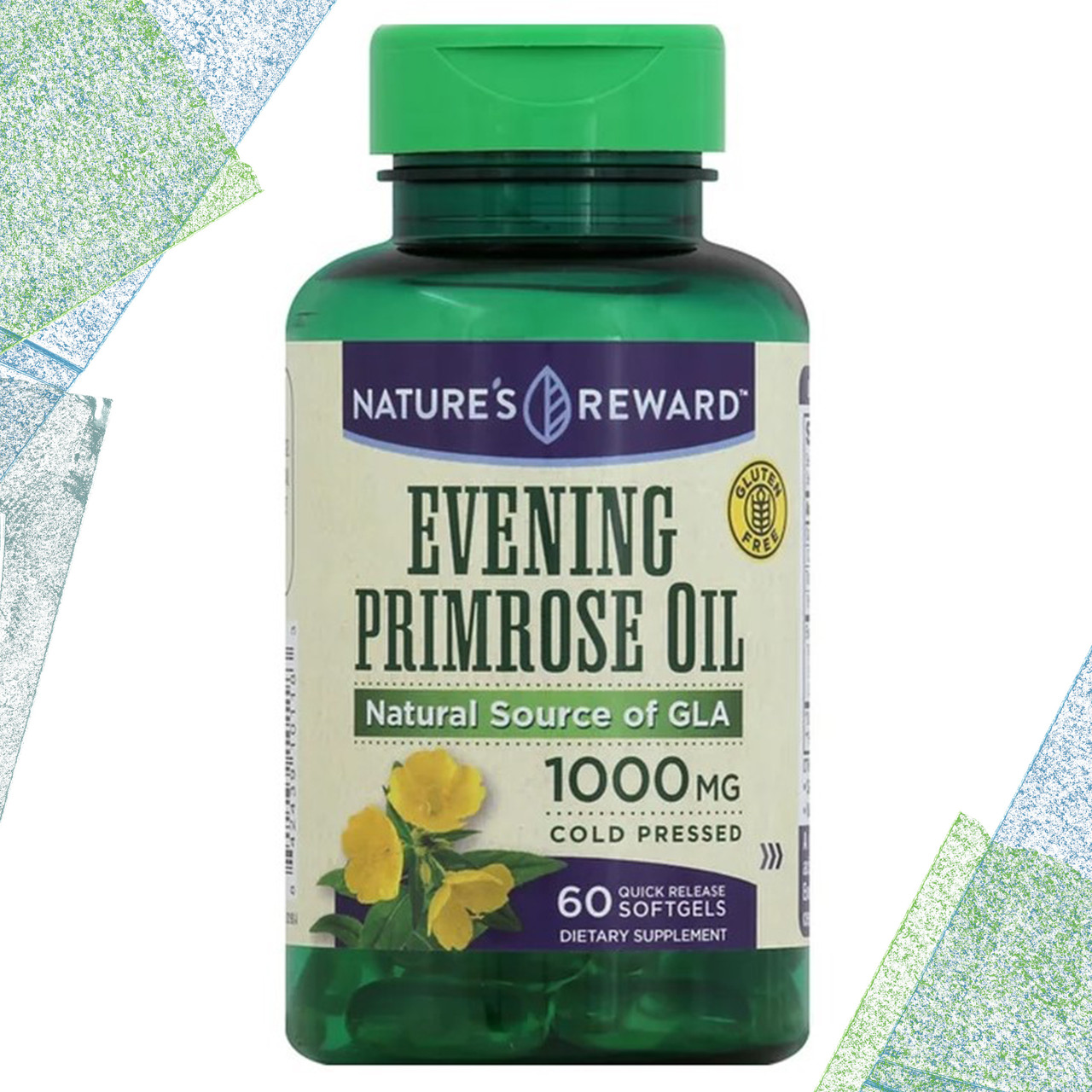 Для жінок Nature's Reward Evening Primrose Oil 1000 мг 60 гелевих ...