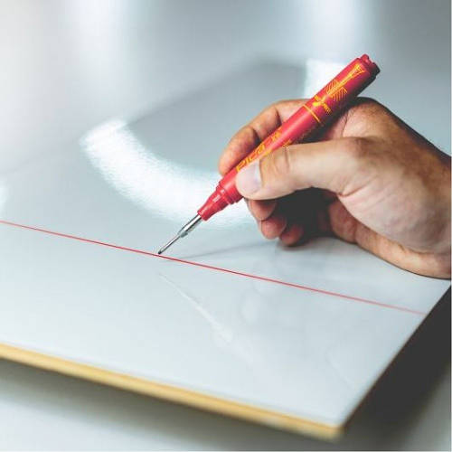 Купити Маркер PICA (піка) Ink Deep Hole Marker перманентний червоний 1 ...