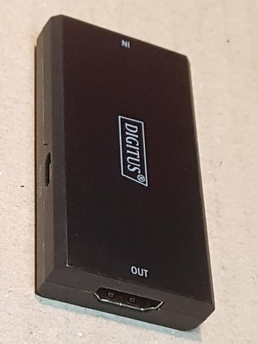 ASSMANN DA-70471 Digitus 4K HDMI HDCP конвертер чорний Репітер Digitus ...