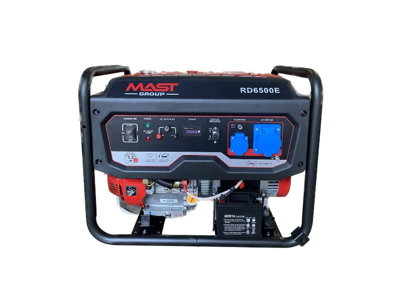 Бензиновий Генератор MAST GROUP GROUP RD6500E 5кВт / 5.5 КВт — Купить ...
