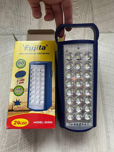Фонарь аккумуляторный Fujita LED Мощный фонарь аккумуляторный с ...