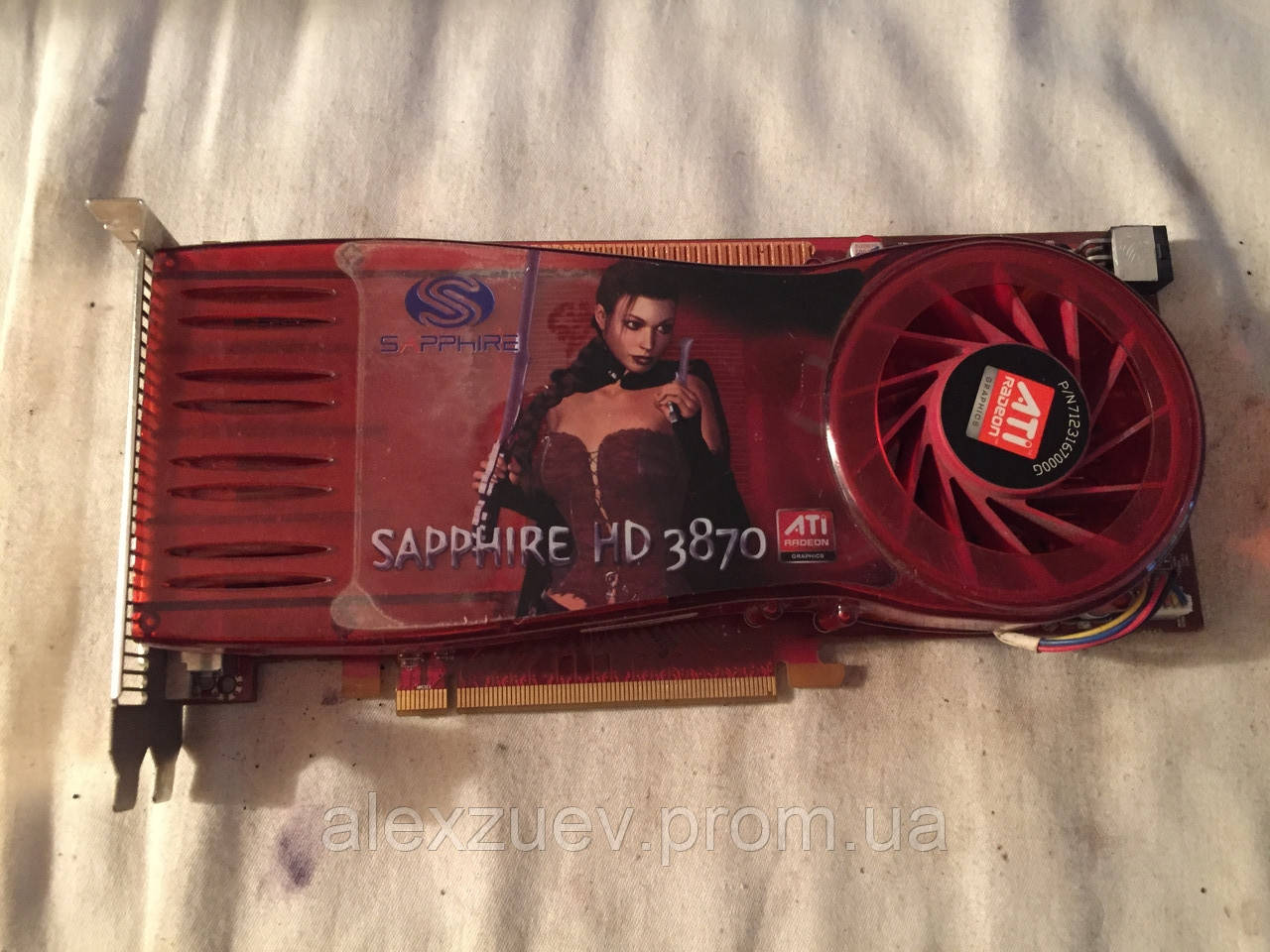 Відеокарта Ati Radeon Hd3870 512 mb ddr4. Б/у. Неробоча! (ID#1725385218), цена: 400 ₴, купити на ...