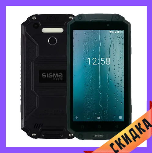 Sigma mobile X-treme PQ39 6/128Gb Ultra Black Гарантия 1 Год (*CPA -3% ...