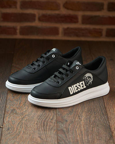 Купить Мужские кроссовки Diesel черно-белые, цена 1794 грн — Prom.ua ...