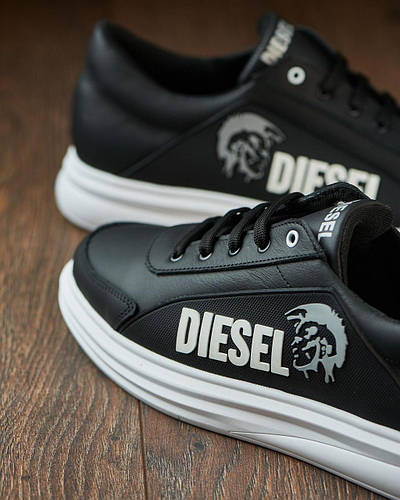 Купить Мужские кроссовки Diesel черно-белые, цена 1794 грн — Prom.ua ...