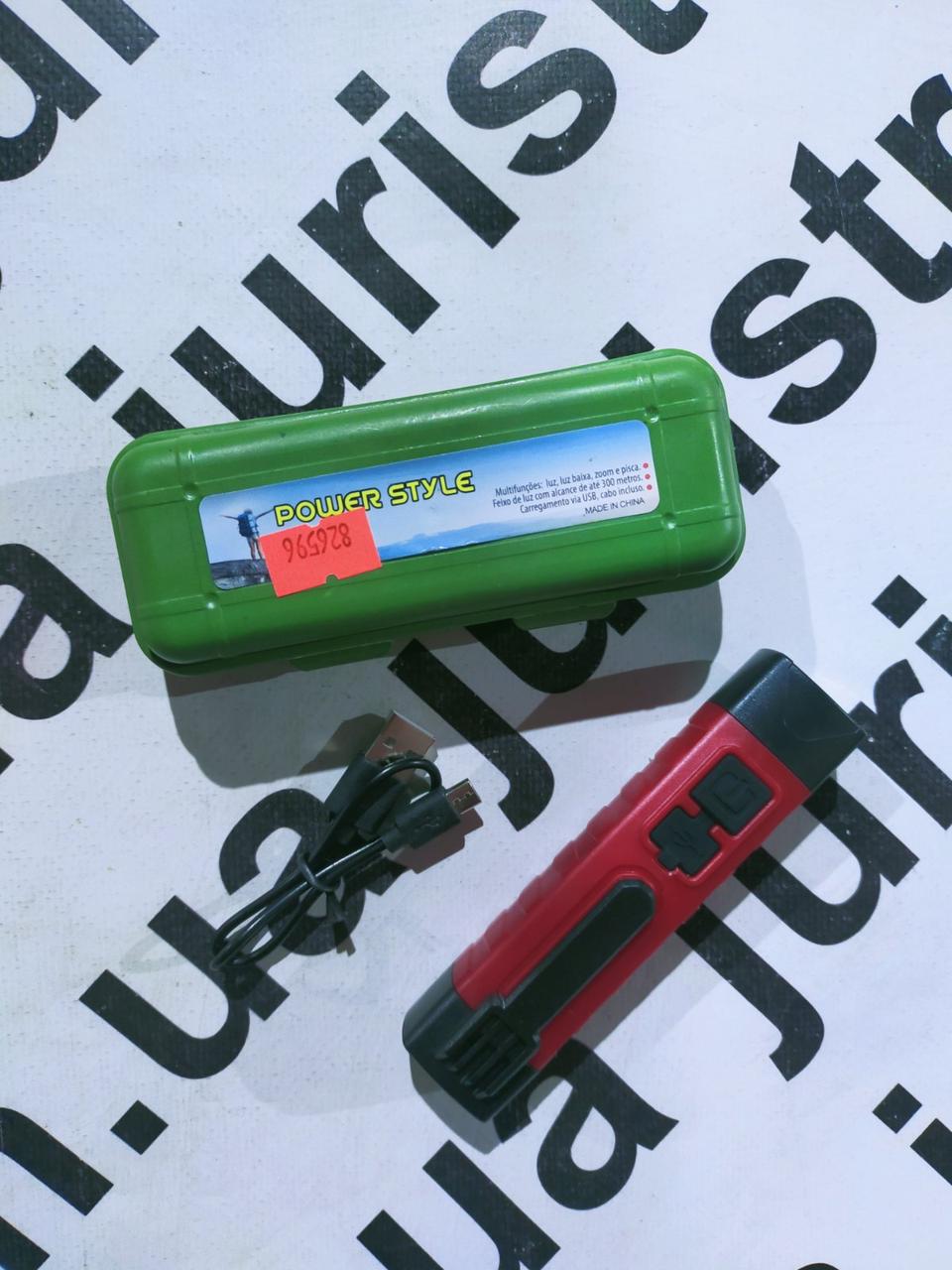 Ліхтарик Li-lon акум. Waterproof, зар. micro USB X10-XPE+COB 826596 (ID ...