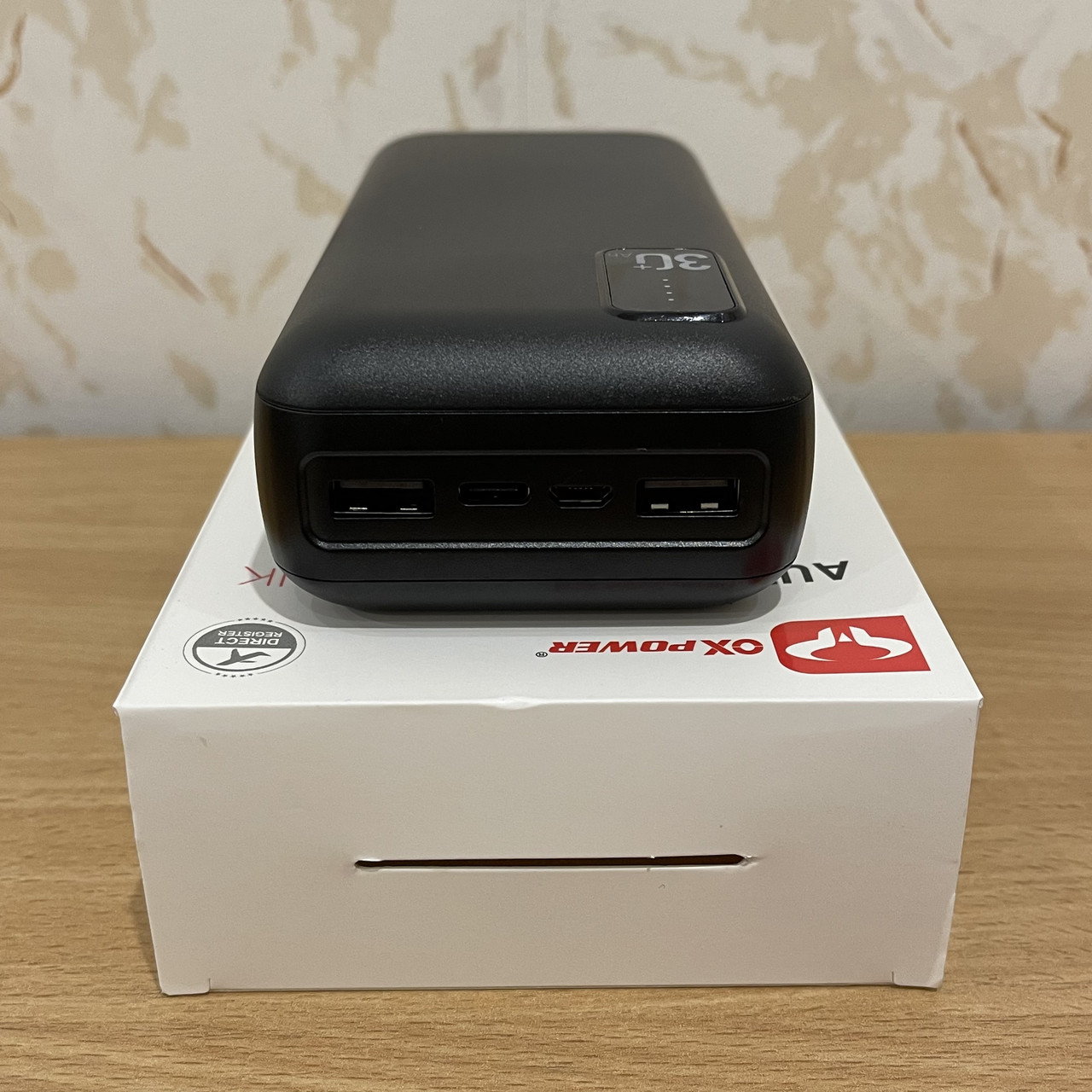 Повербанк OX Power PW-30 Power Bank 30000 Мощный Повербанк Компактный ...