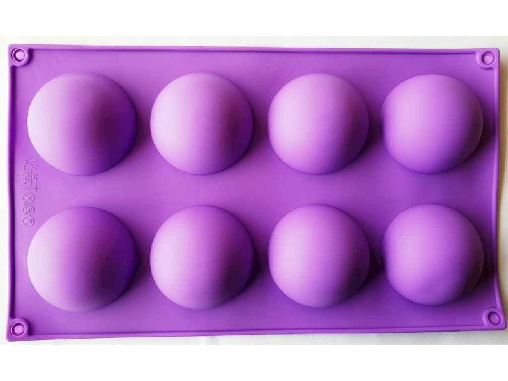 Силіконова Форма Сфера З 8 Шт 29 × 17см D Кулі 5 См 3110212 ТМ ALI ...