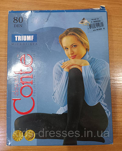 Колготки цвета мокка 80 ден Conte Triumf Microfibra размер 6 (ID#1725900344), цена: 319 ...