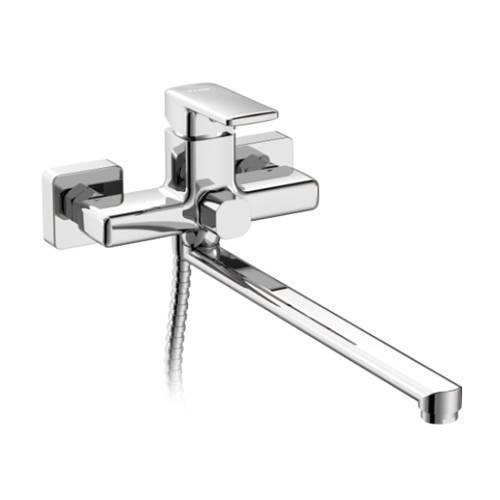 Змішувач для ванної одноважільний із довгим виливом FRAP F2260 (H60) хром латунь 126338: продаж ...