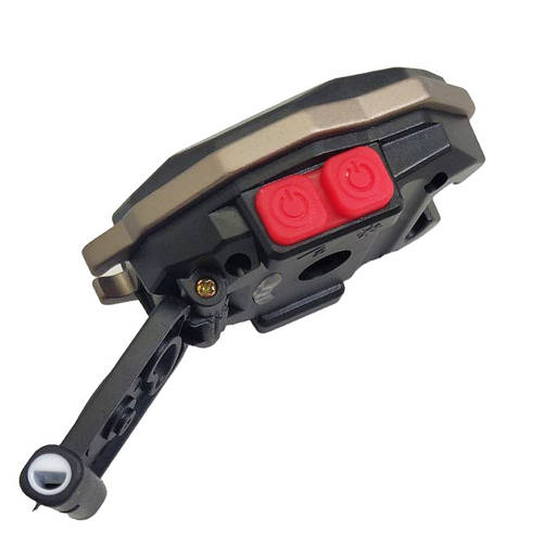 Фонарь ручной аккумуляторный светодиодный мощный BL K44 Фонарик медаль яркий с usb зарядкой и ...