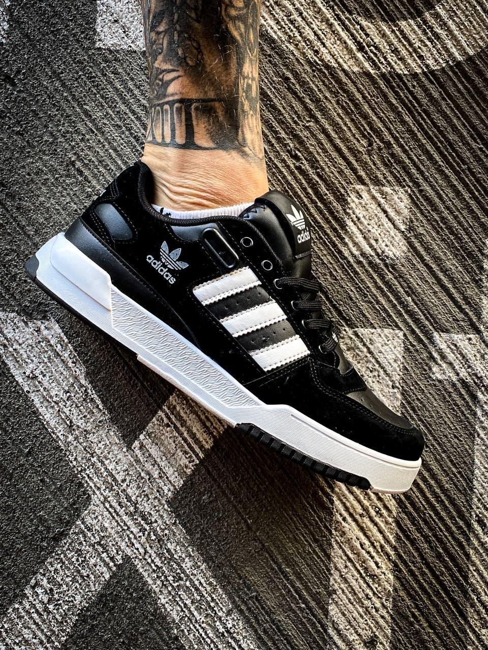 Adidas Forum White Black V2 40 Да, 3, Нет, Шнурки, Плоска Підошва ...