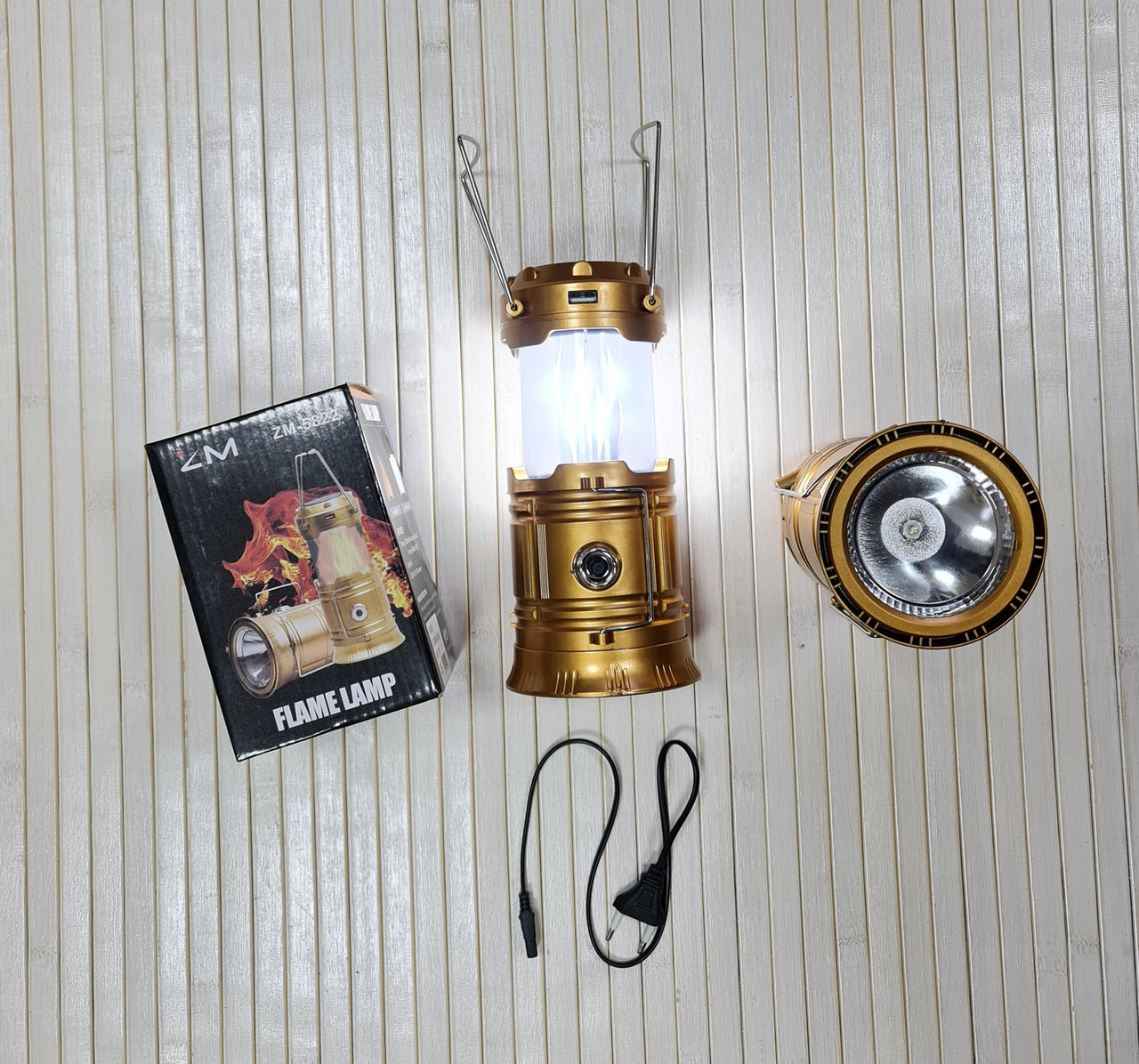 ЛЕД лампа ліхтар акумуляторний сонячна батарея й на батарейках ціна 880 грн — Prom Ua Id