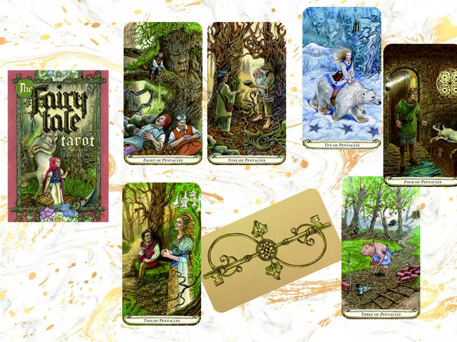 Купить Fairy Tale Tarot Сказочное Таро Лизы Хант, цена 450 грн — Prom ...