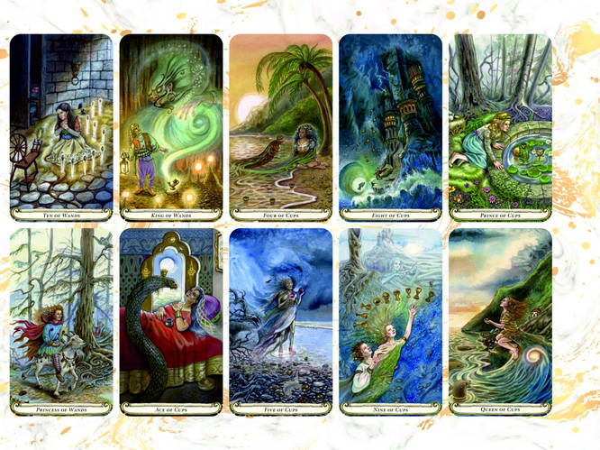 Купить Fairy Tale Tarot Сказочное Таро Лизы Хант, цена 450 грн — Prom ...