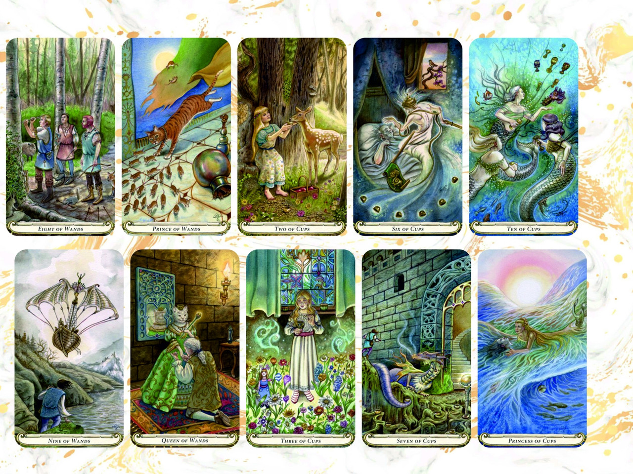 Купить Fairy Tale Tarot Сказочное Таро Лизы Хант, цена 450 грн — Prom ...