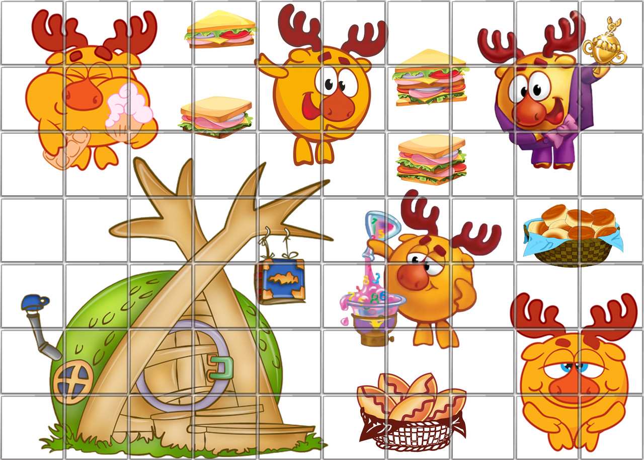 Картинка на Торт - Смешарики, Малышарики — Купить Недорого на Bigl.ua ...