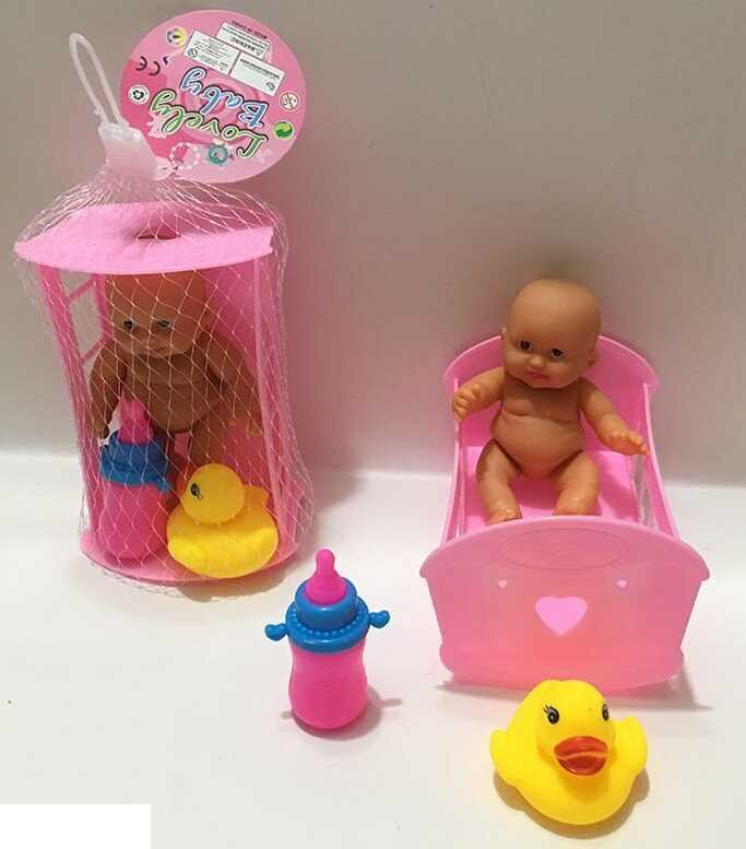 Пупсик 2022 N28 (240/2) Ліжечко, Аксесуари, 12см, у Сітці — Купити Недорого на Bigl.ua (1726314485)