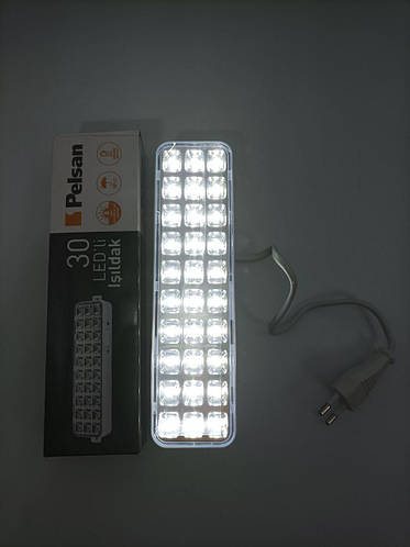 Фонарь светодиодный Pelsan 30 LED аккумуляторный аварийного освещения ...