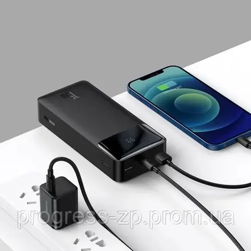 Повербанк 30000mAh Baseus Bipow Power Bank 15W 30000 mAh Повер банк ...