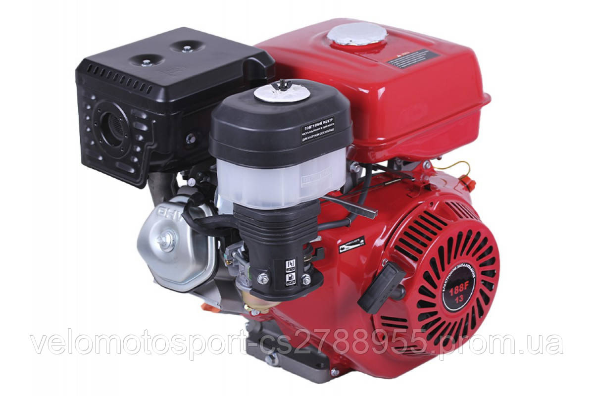 Двигун Бензиновий 188F (з Виходом Вала Під Шпону, 25 Мм) 13 Л.с ...