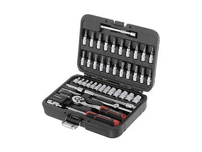 Набір інструментів для авто професійний Cr-V STORM INTERTOOL ET-8026 універсальний 26 одиниць ...