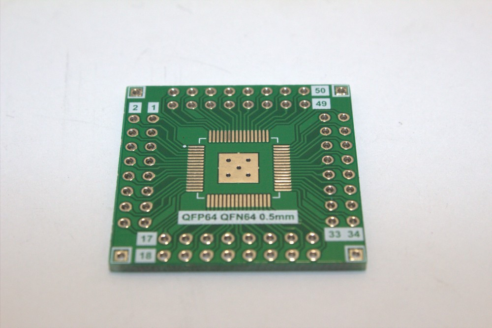 Заказать Панелька-переходник QFP64 QFN64 на DIP64 0.5 мм 0.8 мм с ...