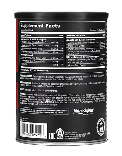 Купить Universal Animal TNT+ 30 Packs, цена 3142 ₴ — Prom.ua (ID ...