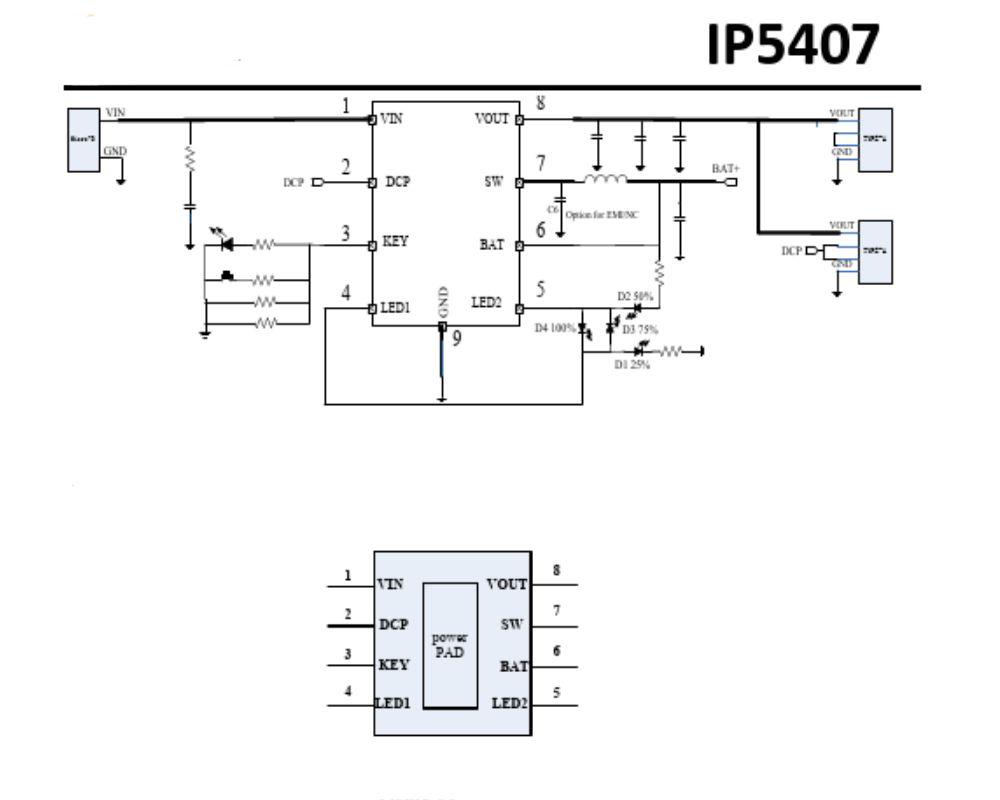 Купити Мікросхема IP5407 зарядки для Li-ion аккумуляторов, ціна 52 ₴ - Prom.ua (ID# 1726483405)