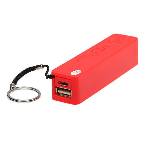 Зарядний пристрій Spark (power bank/павербанк) 2600 mA/год, червоний ...