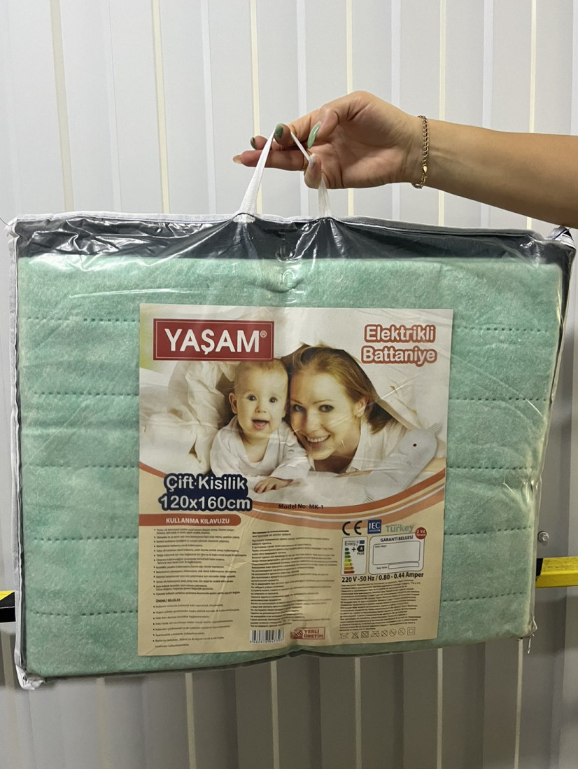 Электрическая Простынь YASAM Байка Турция Электропростынь 55163 120x160 ...