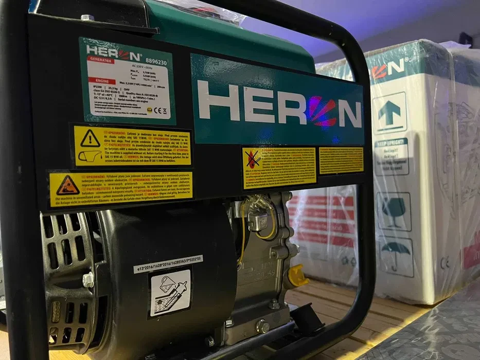 ІНВЕРТОРНИЙ Генератор HERON 1F / 7HP / 3.7 кВт, ціна 59500 грн — Prom ...