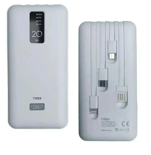 Купить Повербанк Power Way TX23 20000 mAh, цена 1784.10 грн — Prom.ua ...