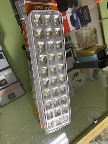 Фонарь светодиодный OMEGA 30 LED аккумуляторный аварийного освещения ...