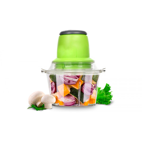 Блендер Измельчитель с Двухъярусным Лезвием Молния Vegetable Mixer 220 ...
